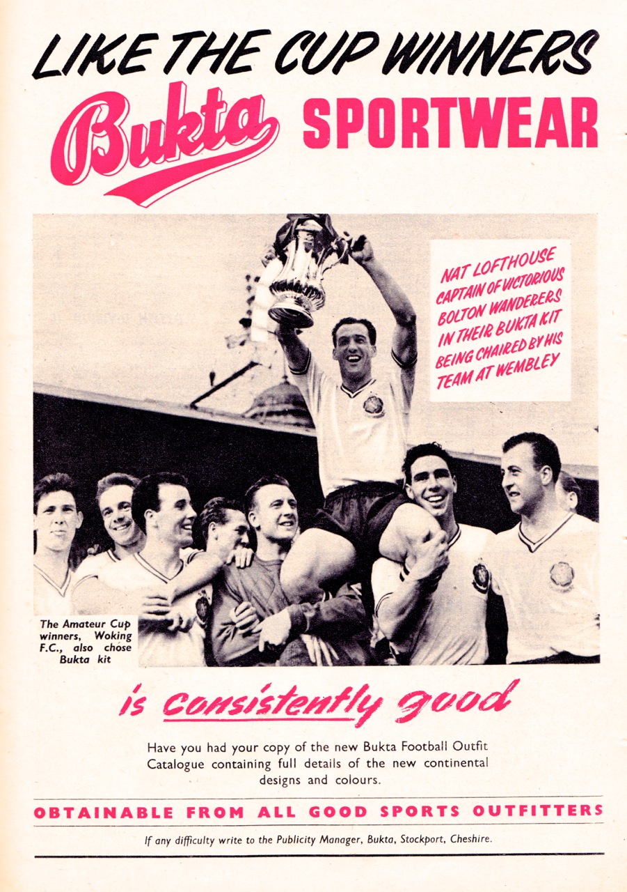 Bukta Football Shirts 1958-67 – Beyond The Last Man