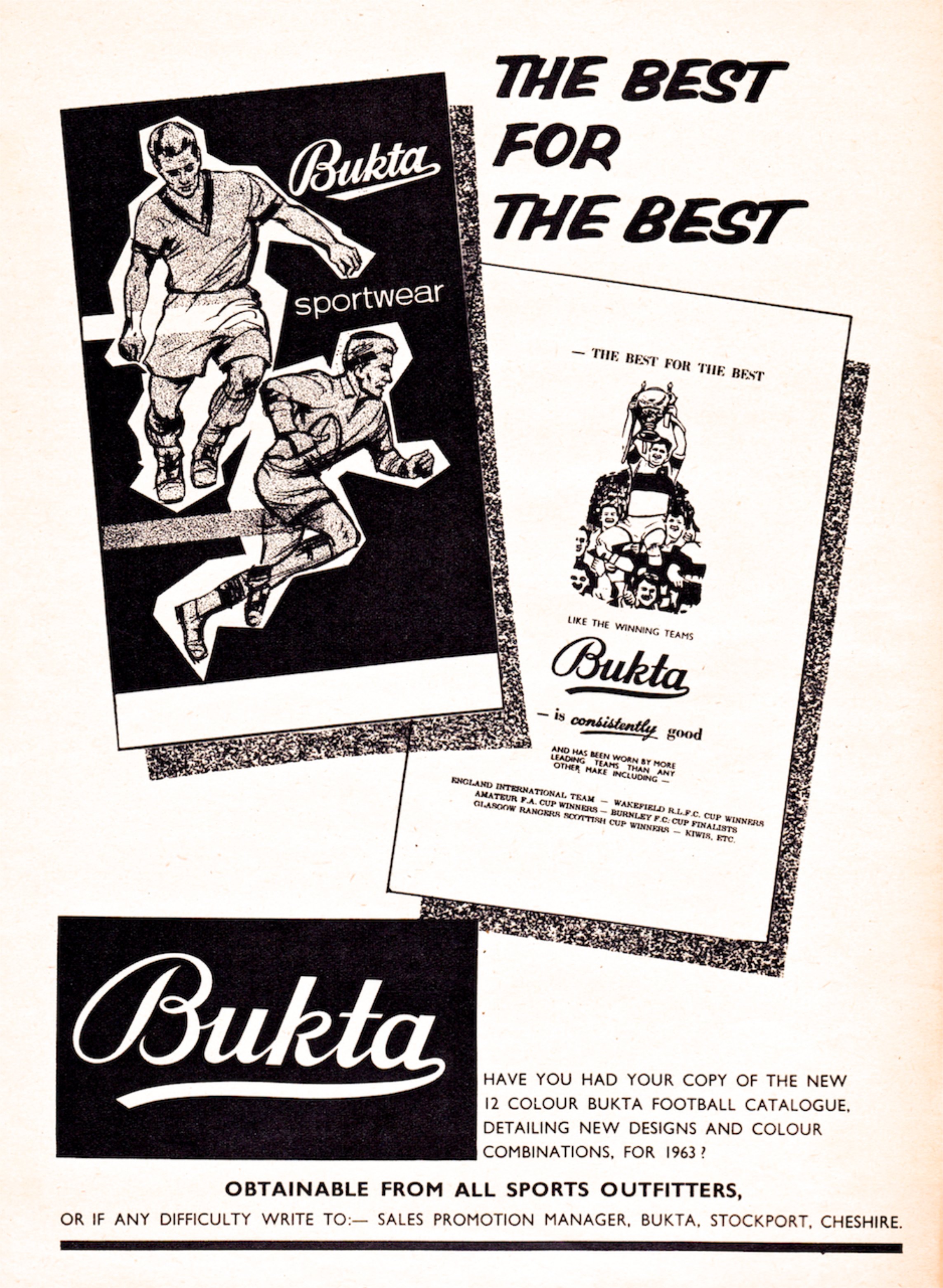 Bukta Football Shirts 1958-67 – Beyond The Last Man