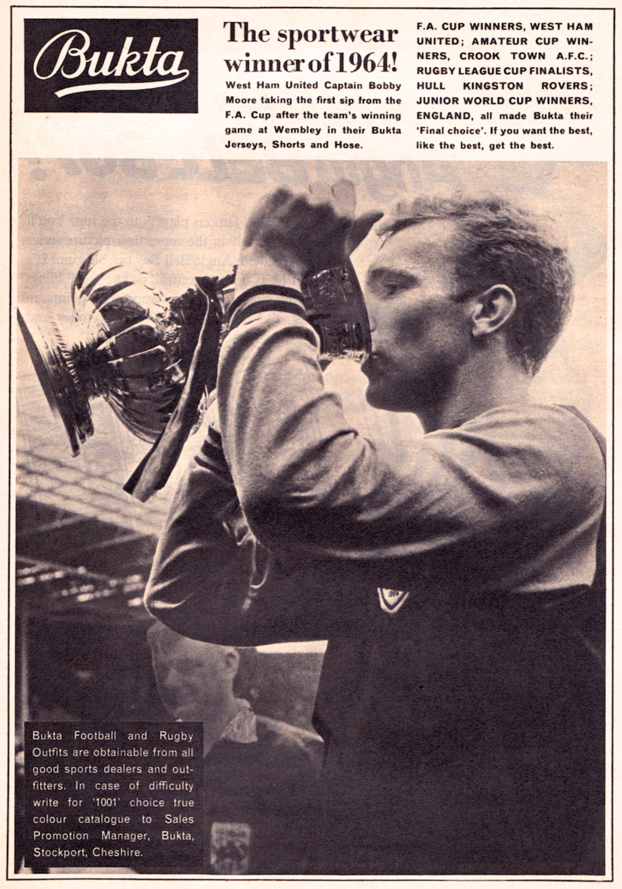 Bukta Football Shirts 1958-67 – Beyond The Last Man