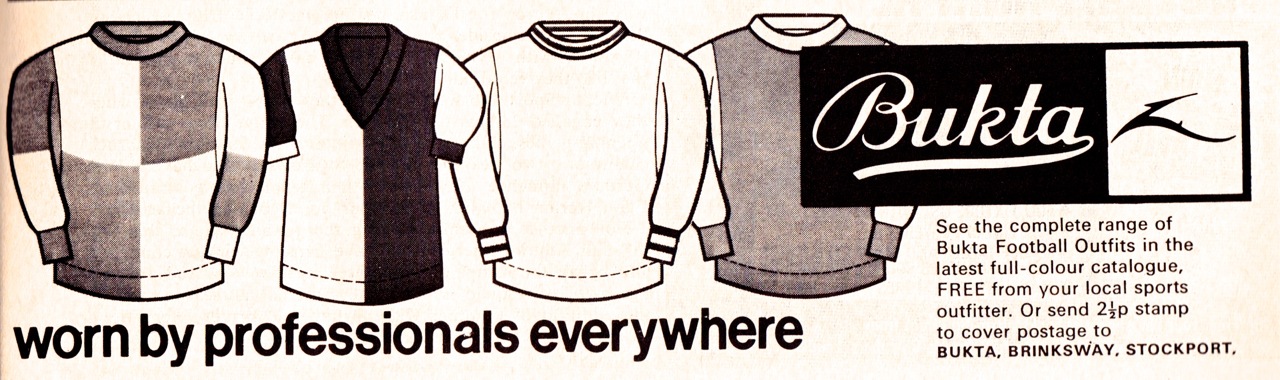 Bukta Football Shirts 1973-76 – Beyond The Last Man