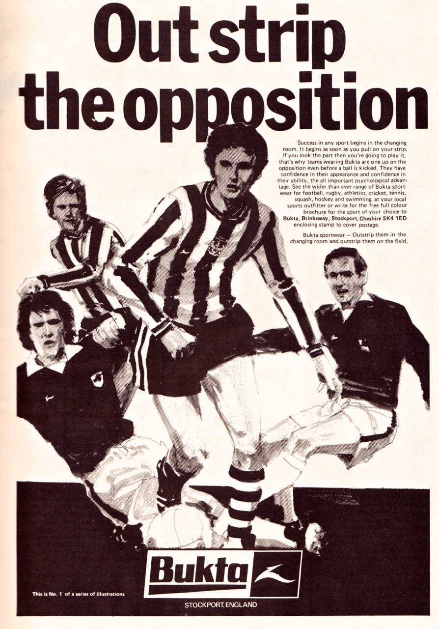 Bukta Football Shirts 1973-76 – Beyond The Last Man