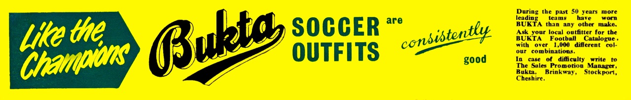 Bukta Football Shirts 1973-76 – Beyond The Last Man