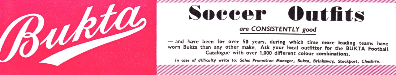 Bukta Football Shirts 1968-72 – Beyond The Last Man