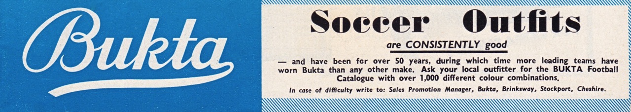 Bukta Football Shirts 1968-72 – Beyond The Last Man