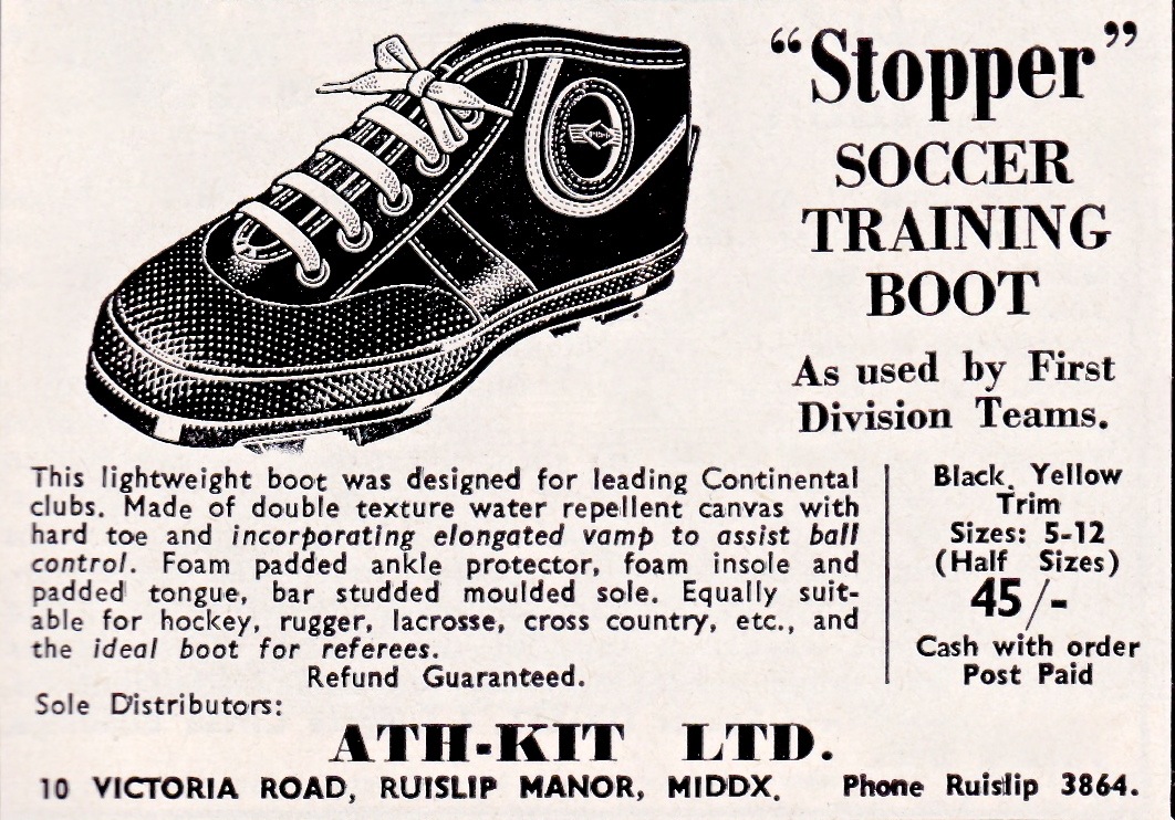 Retro Football Boots 1951-60 – Beyond The Last Man