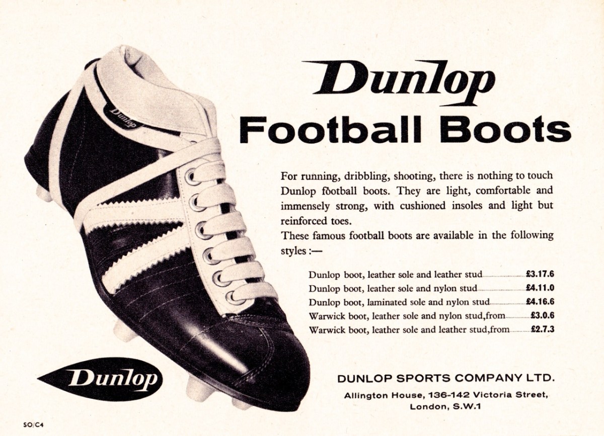 Retro Football Boots 1951-60 – Beyond The Last Man