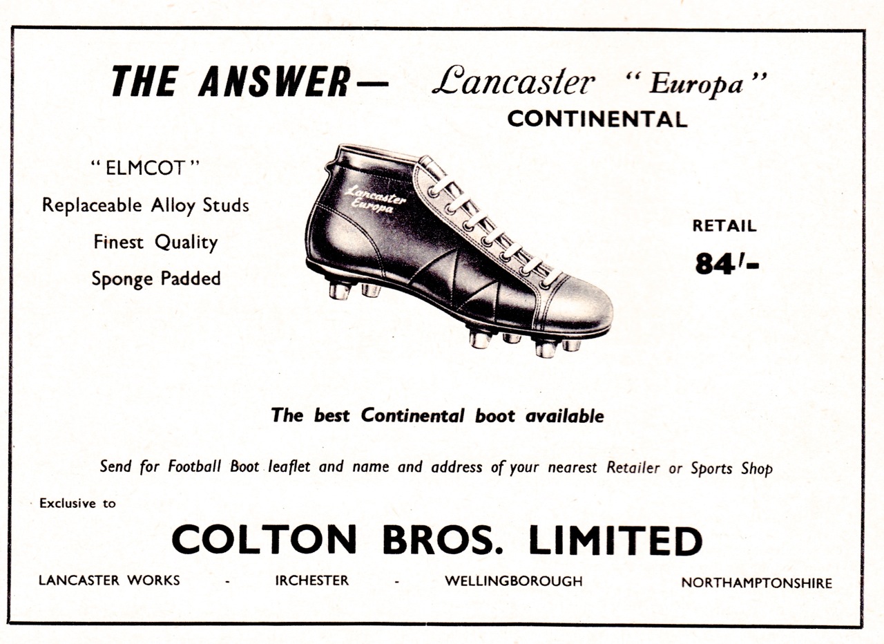 Retro Football Boots 1951-60 – Beyond The Last Man