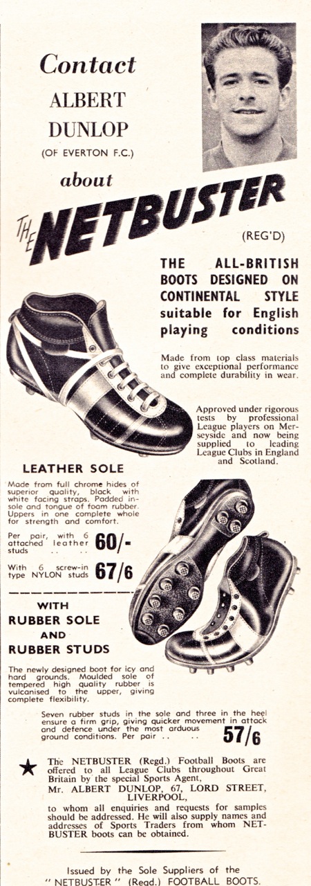 Retro Football Boots 1951-60 – Beyond The Last Man