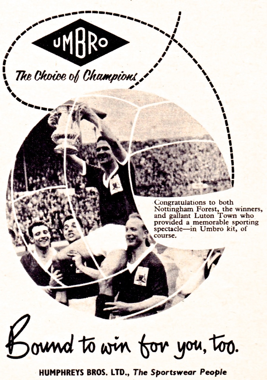 Umbro Sportswear 1958-60 – Beyond The Last Man