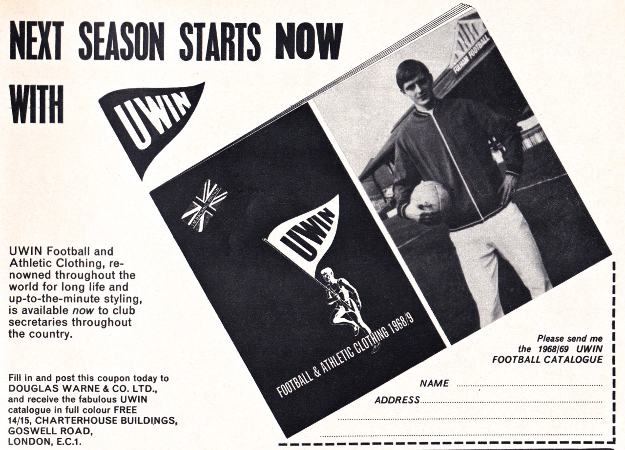 Uwin Sportswear 1961-69 – Beyond The Last Man