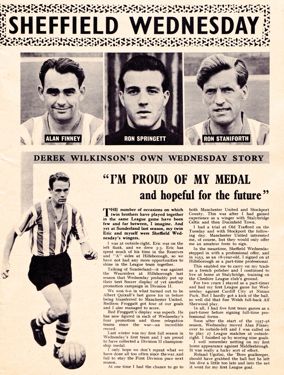Sheffield Wednesday Vintage 1951-60 – Beyond The Last Man