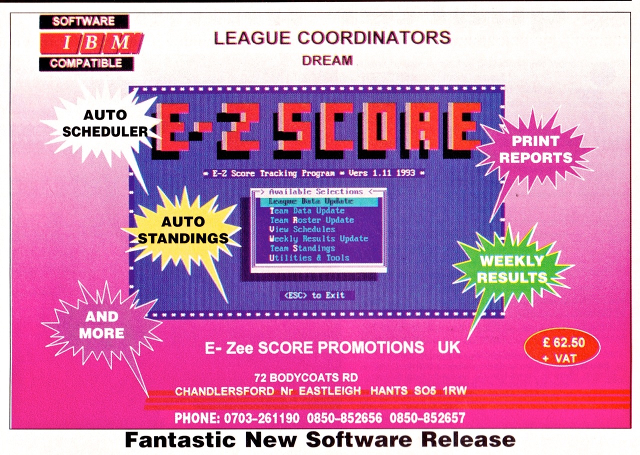 Computer Football Games 1973-94 – Beyond The Last Man