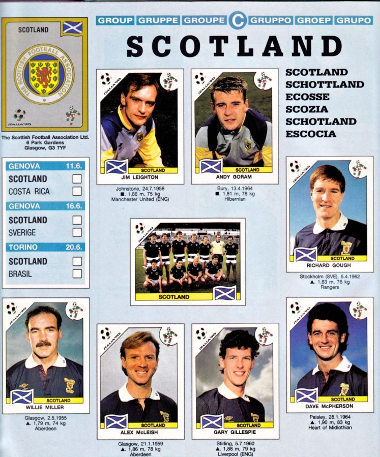 World Cup 1990 Scotland 1 – Beyond The Last Man